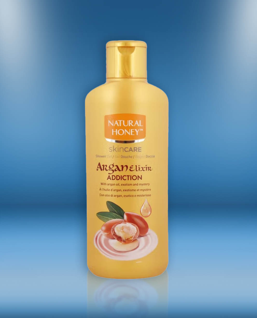 Argan Elixir Addiction douchegel 650 ml - Natural Honey